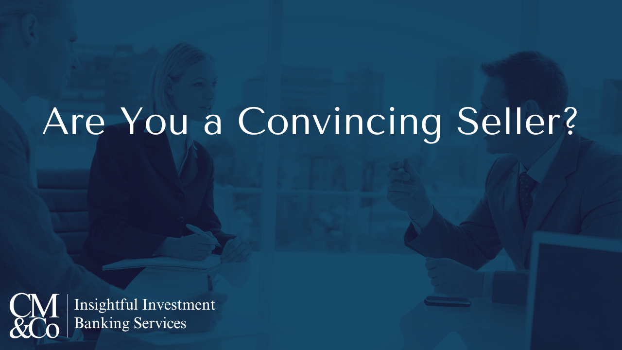 Are You a Convincing Seller? - Carleton McKenna